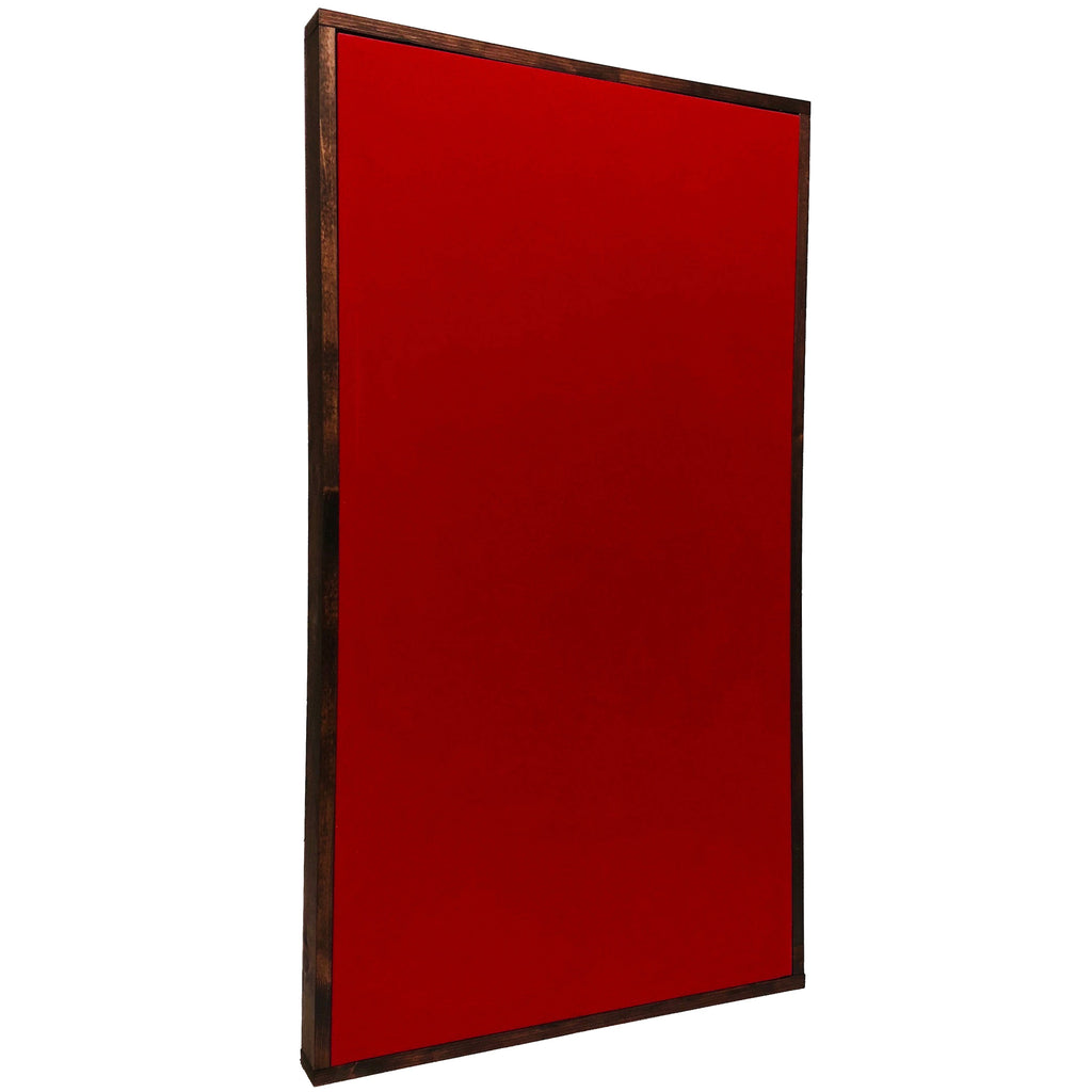 ACOUSTIC PANEL - COOL RED & RED MAHOGANY FRAMED – Next Generation Acoustics
