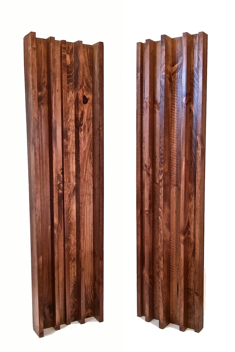 Column Slat Diffuser Pair - SPECIAL WALNUT – Next Generation Acoustics